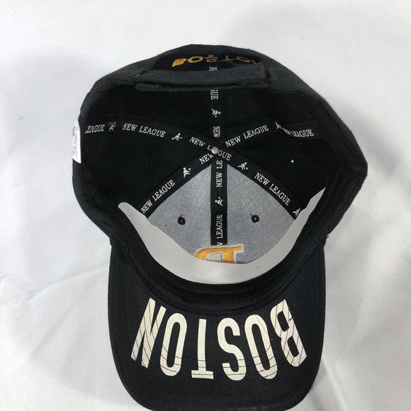 nobrand | Accessories | Boston Hat Cap One Size Fits Most Black Yellow ...